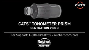 Riferimento per la centratura del prisma per tonometro CATS®